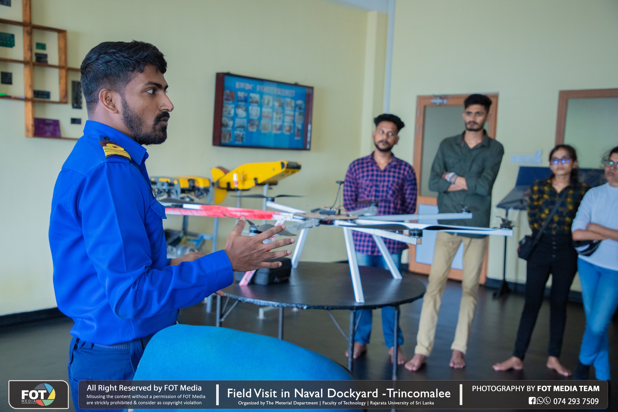Field Visit to Naval Dockyard, Trincomalee – Faculty of Technology